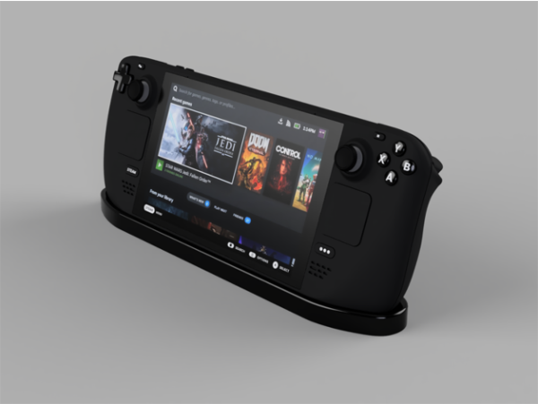 Steam Deck Dock/Display Stand - Black - SHAP3D®